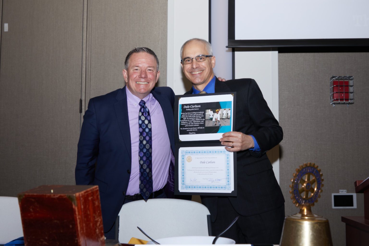 Dale Carlson – Giving Much More Than a Good Night’s Sleep | Rotary Club ...